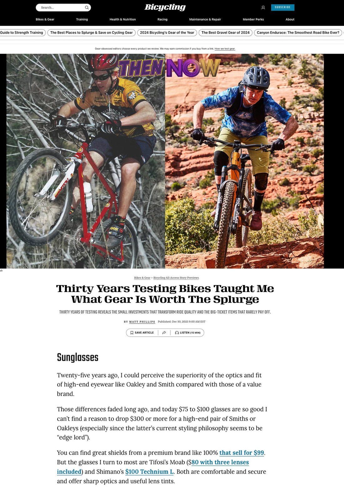 What Bike Gear is Worth your Money