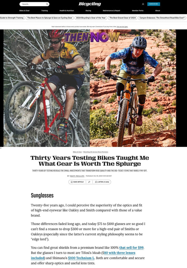 What Bike Gear is Worth your Money